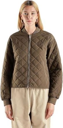Calvin Klein Blouson Bomber Femme Quilted Jacket Léger, Vert (Tarmac), L