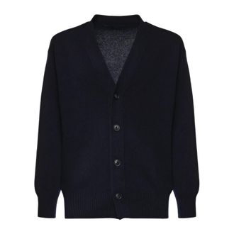 Fay Cardigans - - Knitwear - Herren - Blau - M