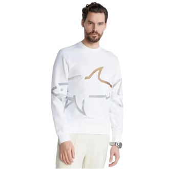 Paul & Shark Homme, Sweatshirts et sweats à capuche, Blanc, Taille: M Sweater