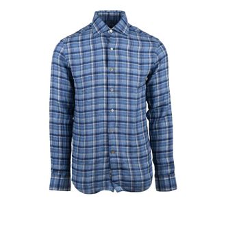 Alessandro Gherardi Herren, Shirts, Blau, MGr&ouml;&szlig;e