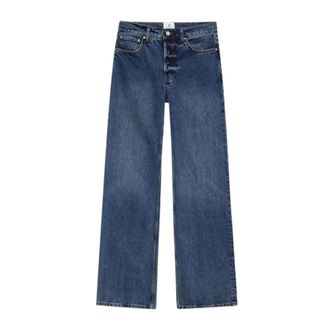 Anine Bing Damen, Hosen, Blau, W30Gr&ouml;&szlig;e