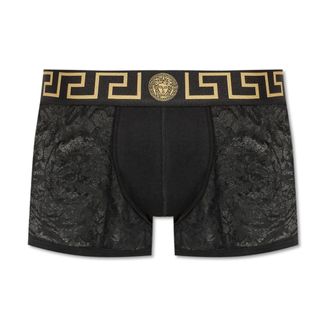 Versace Herren, Unterw&auml;sche, Schwarzk, 2XLGr&ouml;&szlig;e