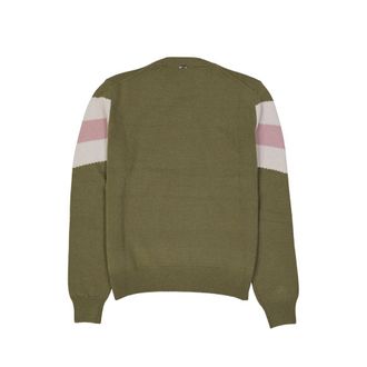 Herno Mens Bicolor Wool Sweatshirt Clothing