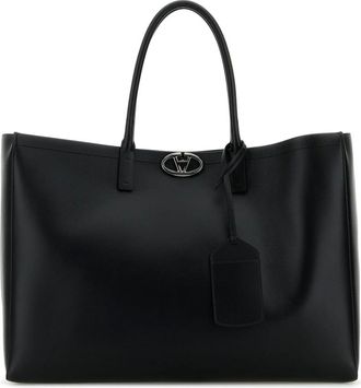 Valentino Garavani Homme, Sacs, Noir, Taille: ONE Size Tote E/W VLogo The Bold