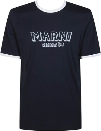 Marni Homme, Tops, Bleu, Taille: XL T-Shirt