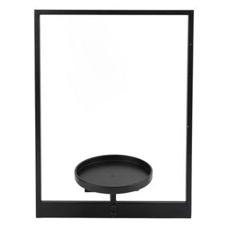 CHICIRIS Support de Plante Mural &agrave; Cadre en M&eacute;tal, Support de Montage pour Photo, Cadre de Plante, D&eacute;coration Dint&eacute;rieur Moderne pour Salon, Balcon, Jardin, Pa