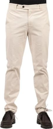 Berwich Pantalon Long R&eacute;tro - Homme - Pantalons - Blanc - Taille: XS