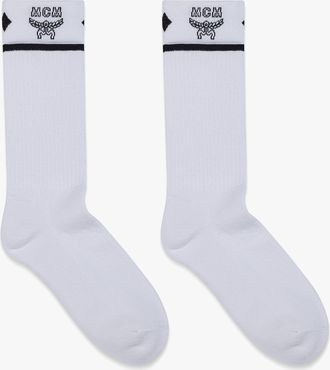 MCM Jacquard-Socken mit Logo