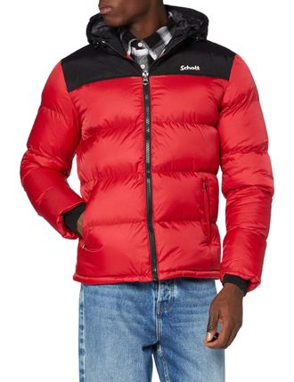 Schott NYC Unisex Utah2 Jacke, Rot, XS