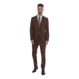 HUGO BOSS H-Huge-2Pcs-Peak Anzug - - Suits - Herren - Braun - L