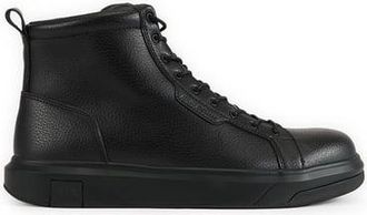 A|X Armani Exchange Boots &agrave; lacets en cuir