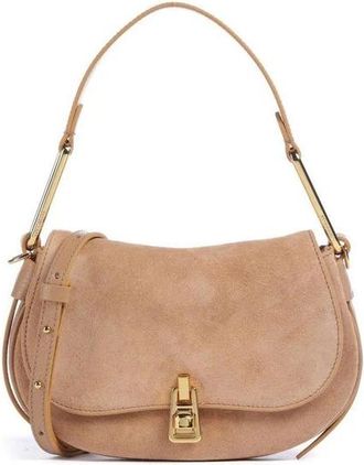 Coccinelle Magie Suede Bim Handtasche - - Bags - Damen - Beige - ONE SIZE