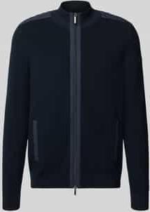 Bugatti Cardigan mit Zweiwege-Rei&szlig;verschluss