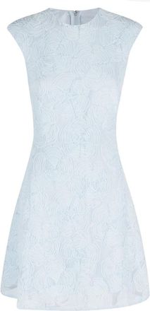 Rotate Rotate Birger Christensen, Femme, Robes, Bleu, Taille: 38 FR Mesh Mini Dress