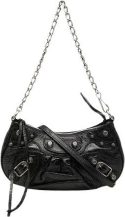 Balenciaga Sac port&eacute; &eacute;paule Pre-owned Le Cagole - Femme - Pre-owned - Noir - Taille: ONE Size
