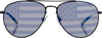 Ralph Lauren Pilotenbrille - - Accessories - Herren - Schwarzk - ONE SIZE