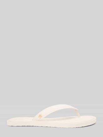 Tommy Hilfiger Zehentrenner mit Logo Applikation