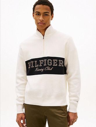 Tommy Hilfiger Pull décontracté zippé à col cheminée