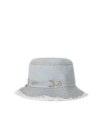 Ganni CHAPEAU FADED DENIM GANNI