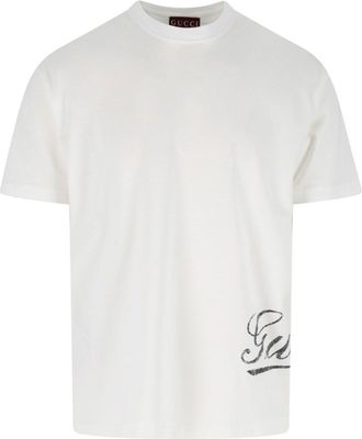 Gucci Cotton Jersey Logo T-Shirt