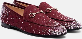 Gucci Mocassins Gucci Jordaan en toile GG