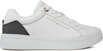 Tommy Hilfiger Sneakers Elevated Essential Court Sneaker FW0FW07635 Weiß