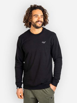 Reell Staple Terry Crewneck Co Sweat noir