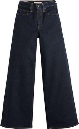 Levi's Jean 728 taille haute Wide Leg en coton m&eacute;lang&eacute;