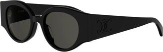 Celine Triomphe Stamp - - Accessories - unisex - Schwarzk - 50 MM