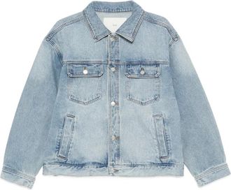 Dunst Homme, Vestes, Bleu, Taille: S Veste en denim &agrave; poches &agrave; rabat