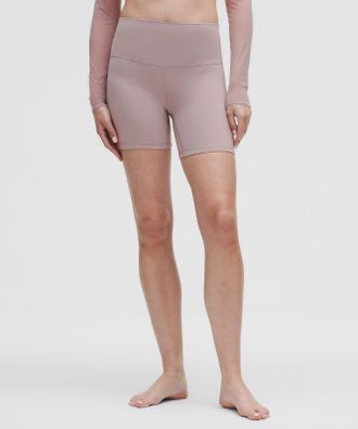 lululemon Short Align taille haute pour Femmes - 15 cm - Gris - Taille 10