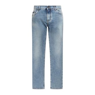 Dolce & Gabbana Homme, Jeans, Bleu, Taille: 2XL Jeans &agrave; effet vintage