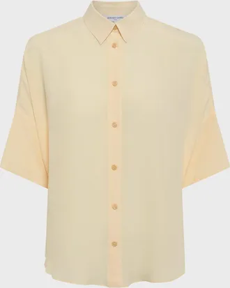 Gerard Darel Chemise fluide oversize - CIRAE - Jaune