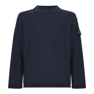 Stone Island Homme, Pulls, Bleu, Taille: XL Stone Island Sweaters Blue