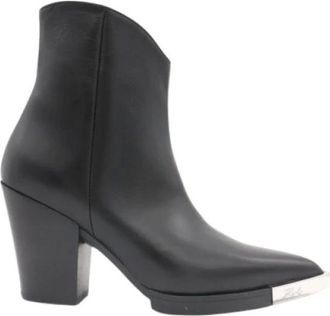 Karl Lagerfeld Femme, Chaussures, Noir, Taille: 40 EU Kl37250 Bottines Cowboy