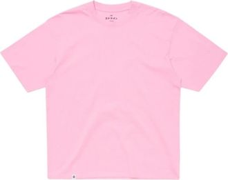 Edwin Homme, Tops, Rose, Taille: 2XL T-Shirt Basique Oversize