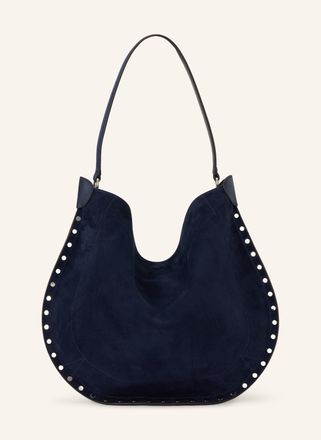 Isabel Marant Isabel Marant Shopper Oskan Mit Pouch Und Nieten blau