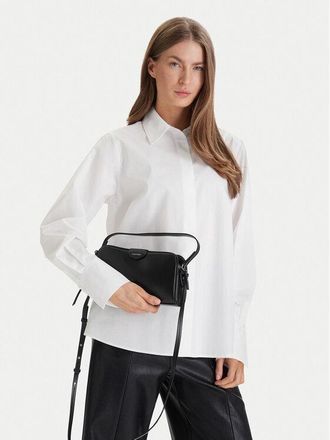 Calvin Klein Handtasche Emblem Trio Top Handle Camera Ba LV04F3370G Schwarz