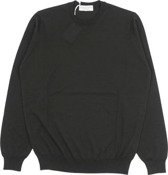 FILIPPO DE LAURENTIIS Homme, Pulls, Vert, Taille: M G.Neck Ml R.Merino