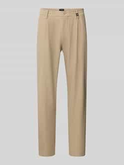 Strellson Regular Fit Bundfaltenhose mit B&uuml;gelfalten Modell Lui