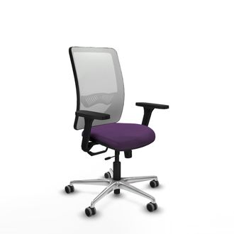 Piqueras y Crespo Zulema B&uuml;rostuhl mit verstellbarer R&uuml;ckenlehne, mit 3D-Armlehnen, h&ouml;henverstellbare Lendenwirbelst&uuml;tze, ausgestattet mit Synchron/Translack und Schnei