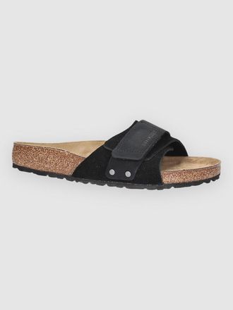 Birkenstock Oita Nubuck Leather/Suede Sandales noir