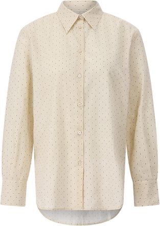 Massimo Alba Hemdbluse Selma mit Kaschmir