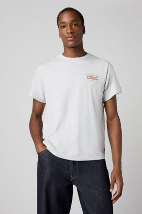 Levi's T Shirt Graphique Relaxed - Homme - Gris / Archive Sport Prep Emb 4 Light Heather Grey - 2XL