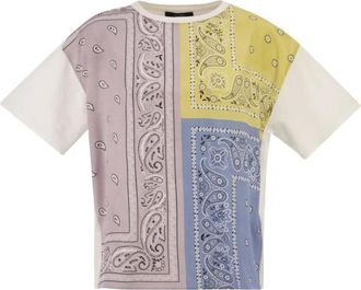 Max Mara Femme, Tops, Multicolore, Taille: 42 FR T-shirt ras du cou Pampas