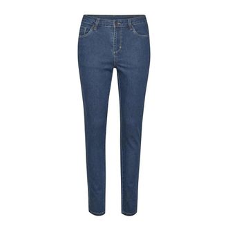 Kaffe Slim Fit Medium Blue Denim Jeans - - Jeans - Damen - Blau - 2XL