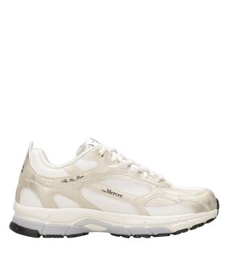 (The Mercer) N.Y. Les baskets Mercer Blanc+Or