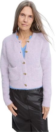 Munthe Nolocca Knit - - Knitwear - Damen - Lila - L