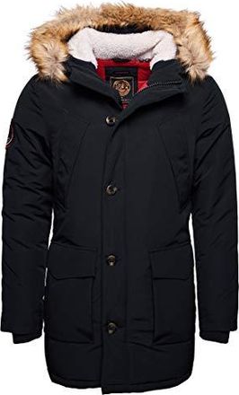 Superdry Homme Parka Everest Bleu Marine &Eacute;clipse S