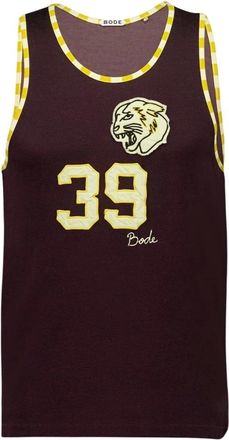 Bode Homme, Sport, Brun, Taille: S Bobcat Singlet Tank Top